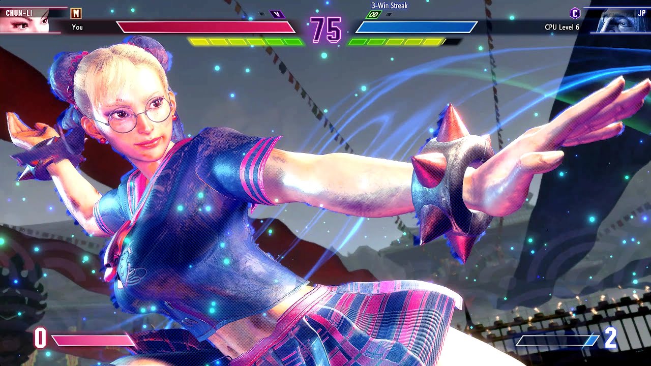 Chun Li (Sailor Skirt) vs JP - Street Fighter 6 Mods 4K - YouTube