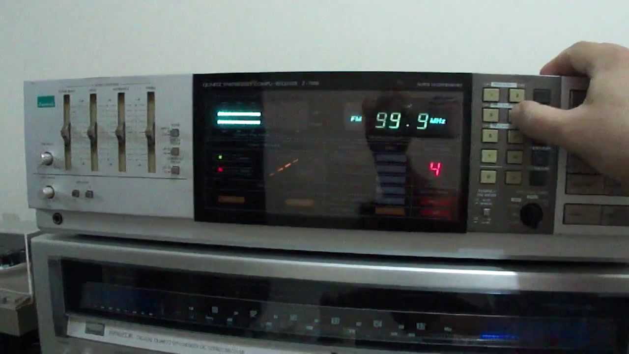 SANSUI Z-7000 MONSTER RECEIVER QUARTZ SYNTHESIZER COMPU 100W + 100W RMS ...