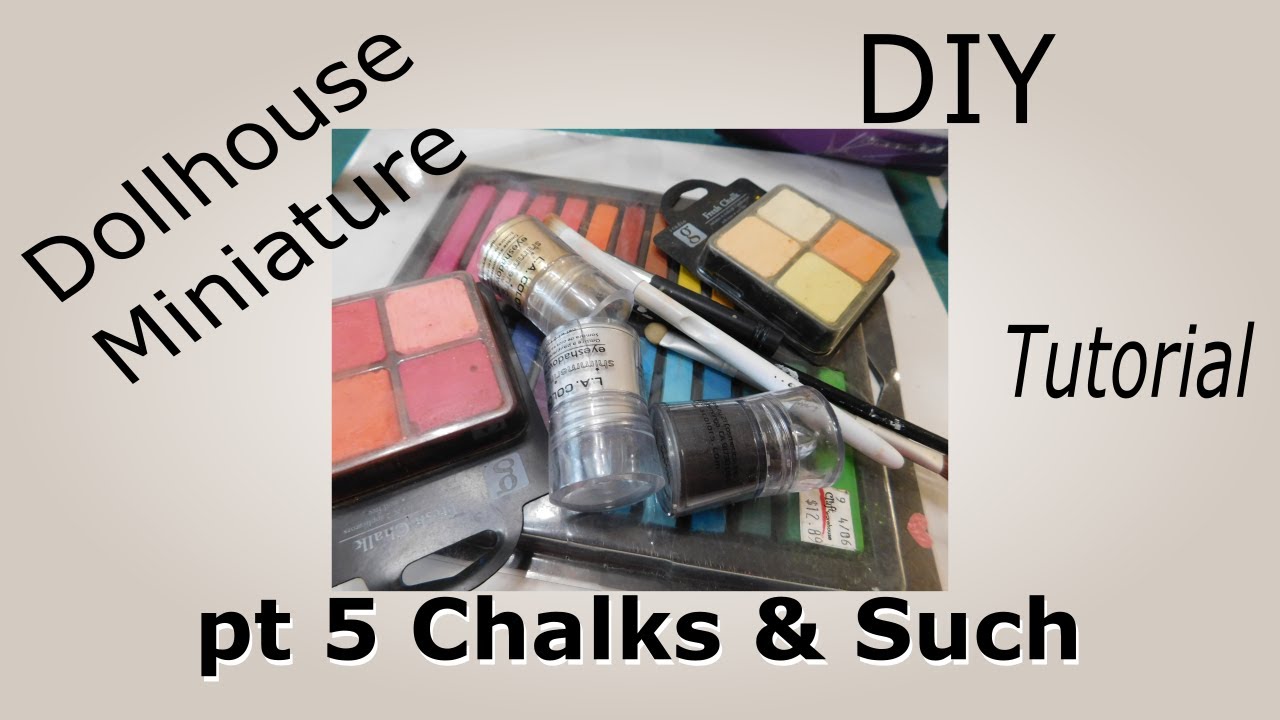 Polymer Clay 101 pt 5 Chalks & Such - YouTube