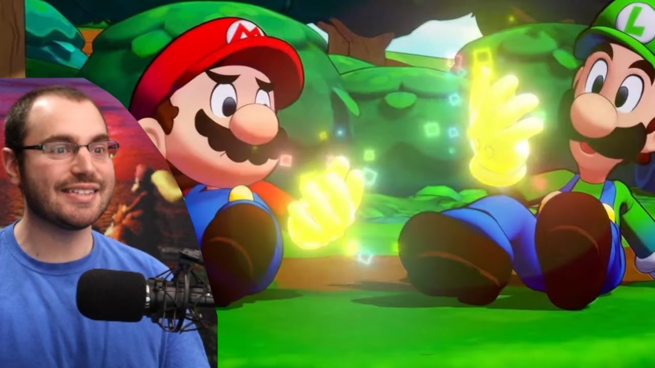 I'M SO EXCITED! - Mario & Luigi Brothership Reaction - YouTube