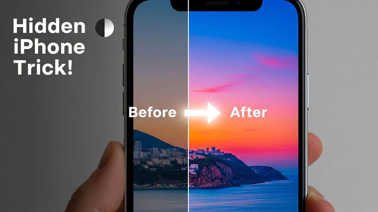 How to Increase Contrast on iPhone? | Make it pop. - YouTube