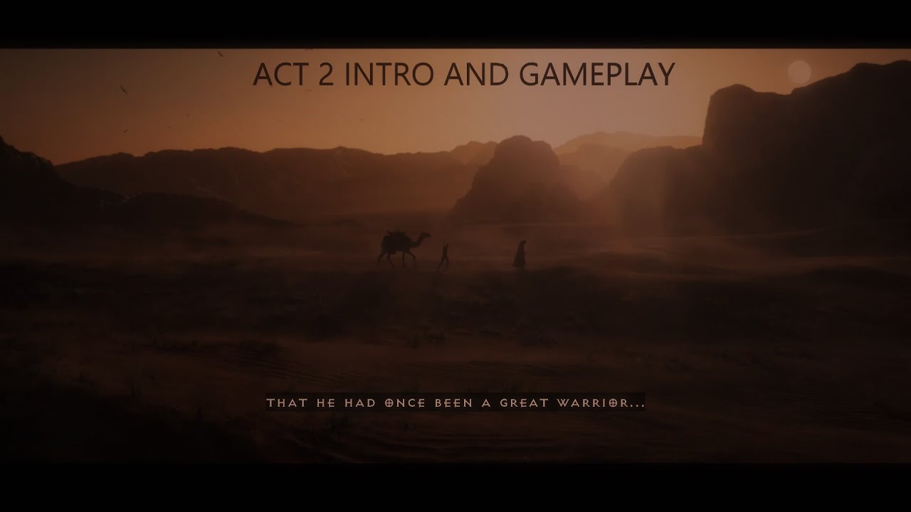 Diablo 2 resurrected ACT 2 intro and gameplay - YouTube