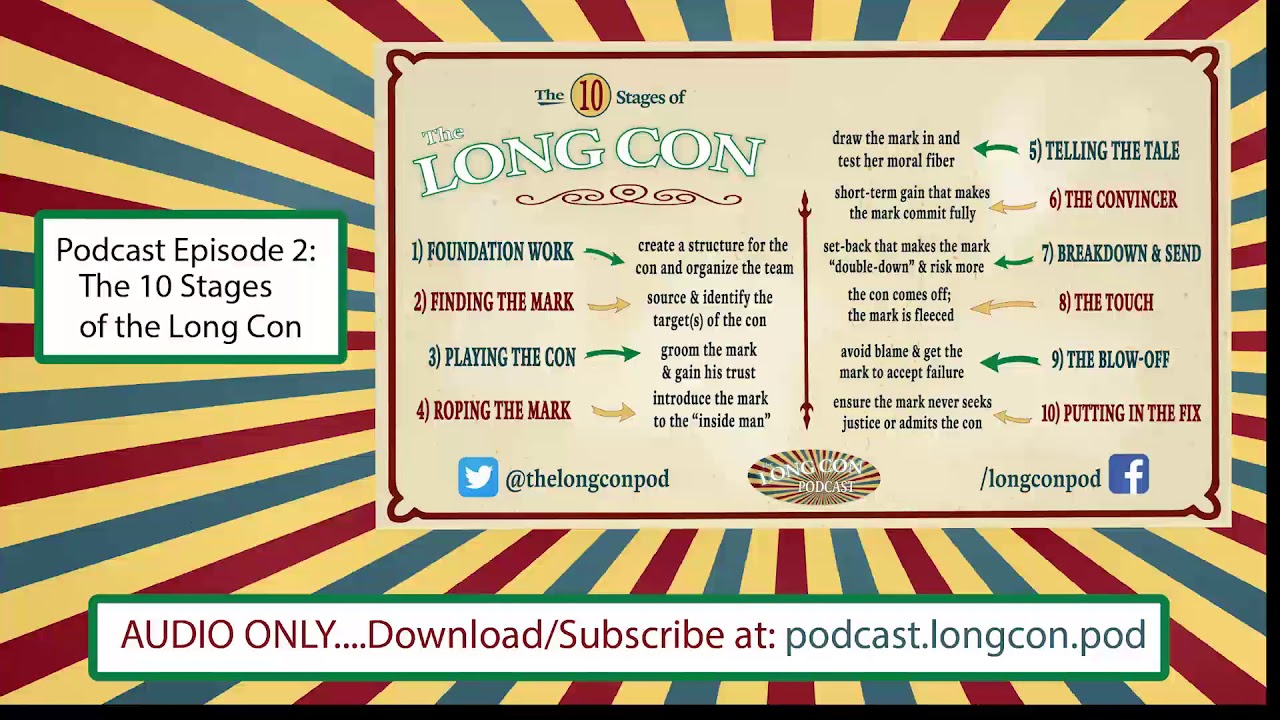 The Long Con Ep. 02: The Ten Stages of the Long Con - YouTube