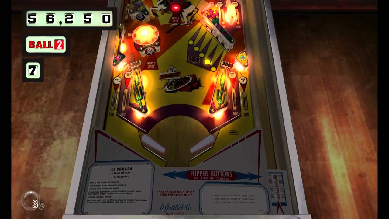 Pinball Arcade - El Dorado - YouTube
