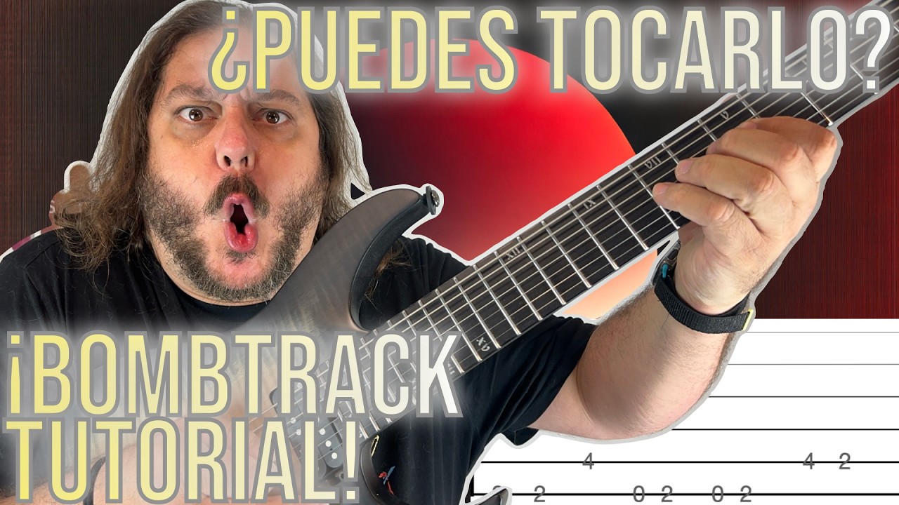 Cómo Tocar Bombtrack de Rage Against The Machine | Tutorial Guitarra ...