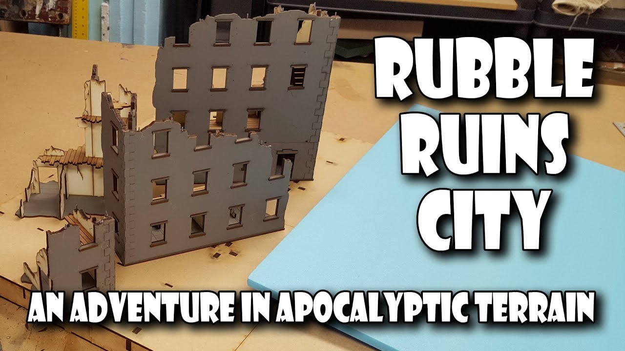 Introducing the Rubble Ruins City terrain project - YouTube