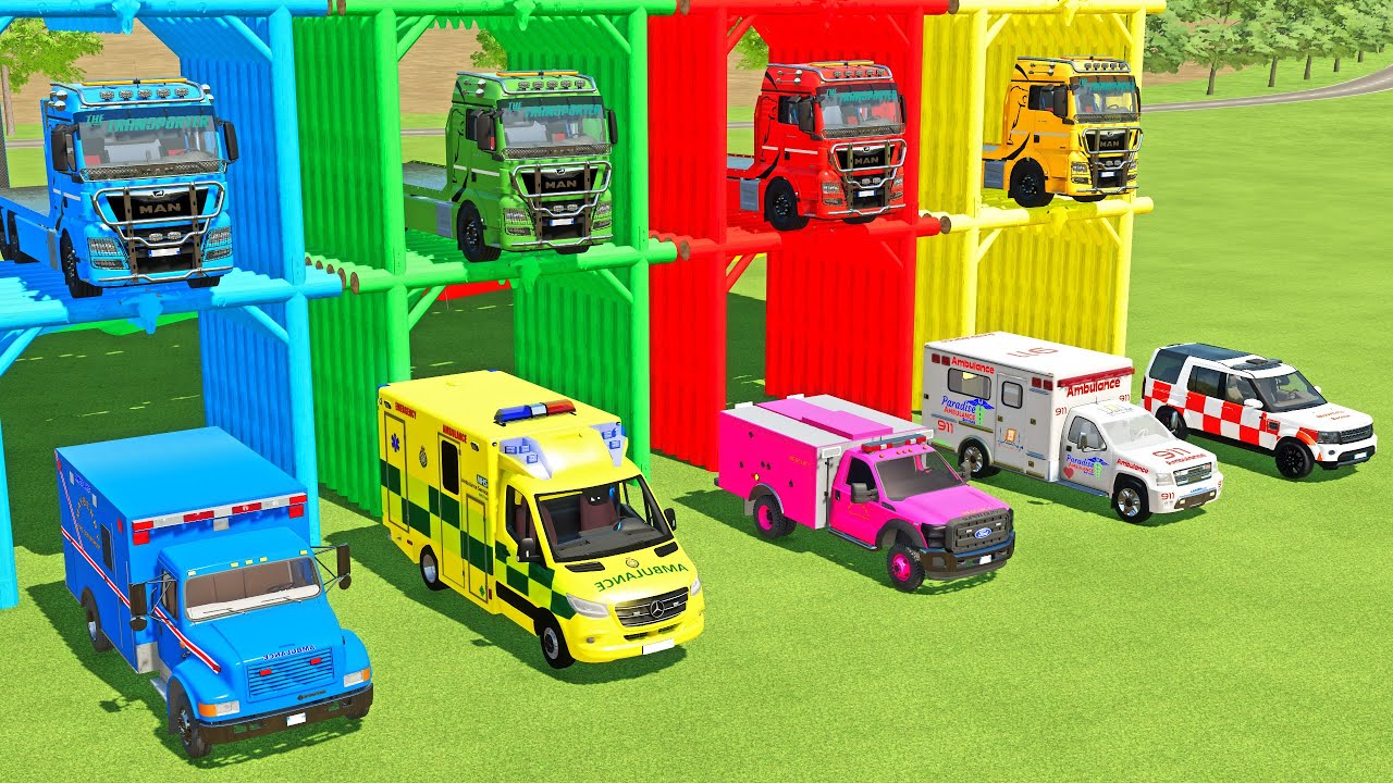 FORD RESCUE, AMBULANCE & LANDROVER RESCUE MERCEDES, FORD AMBULANCE ...