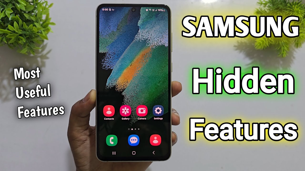 Samsung Galaxy Device Most Useful Hidden Features - YouTube