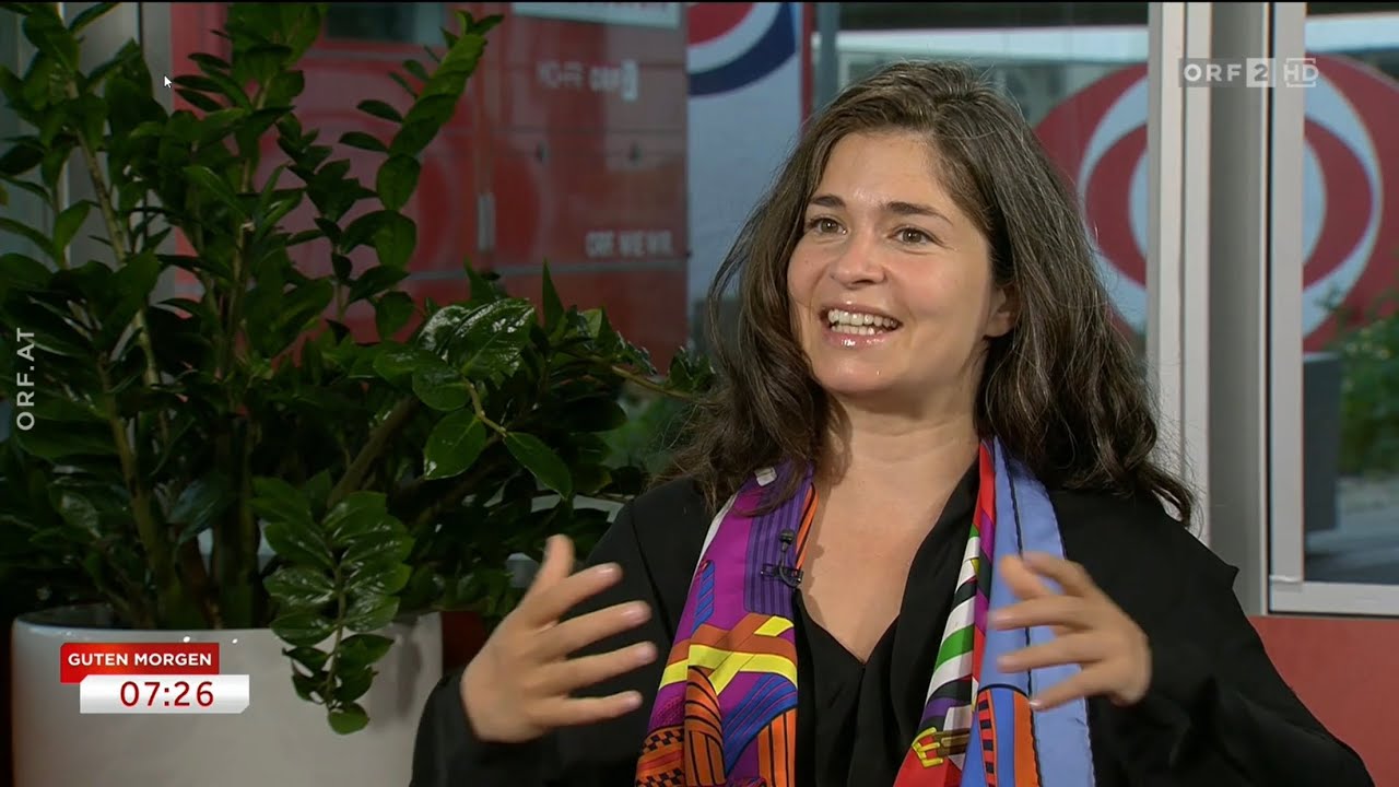 Nazanin Aghakhani live on Austrian National TV - ORF: „Guten Morgen ...
