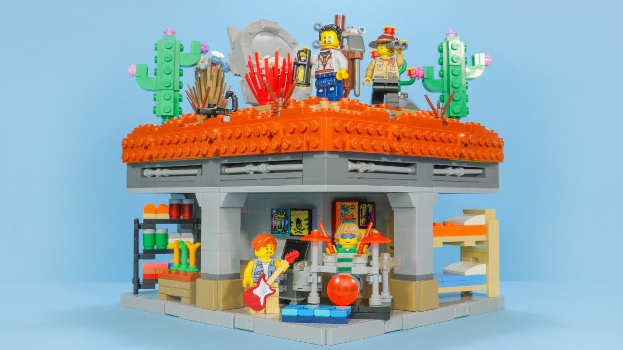 Revelado: Como Construir um Bunker Subterrâneo SECRETO de LEGO! 🤫🔒 ...
