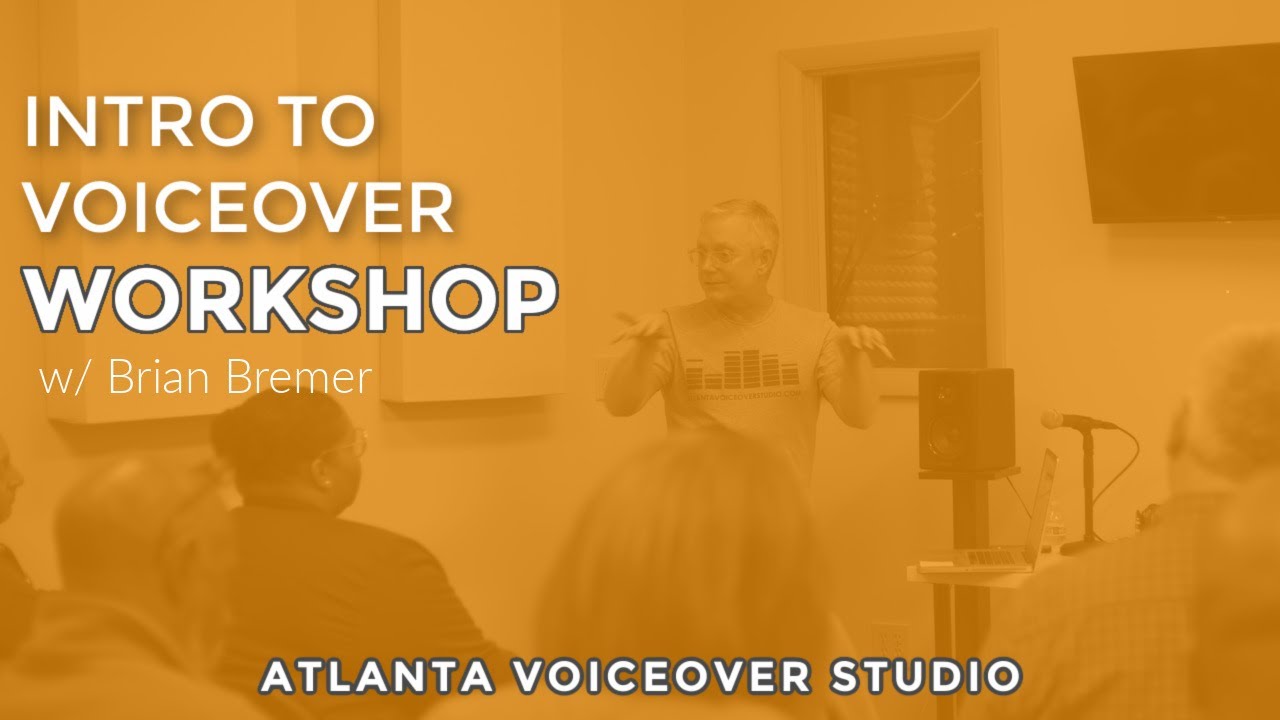 Voiceover Actors: Intro to Voice Over | Atlanta #voiceover Studio - YouTube