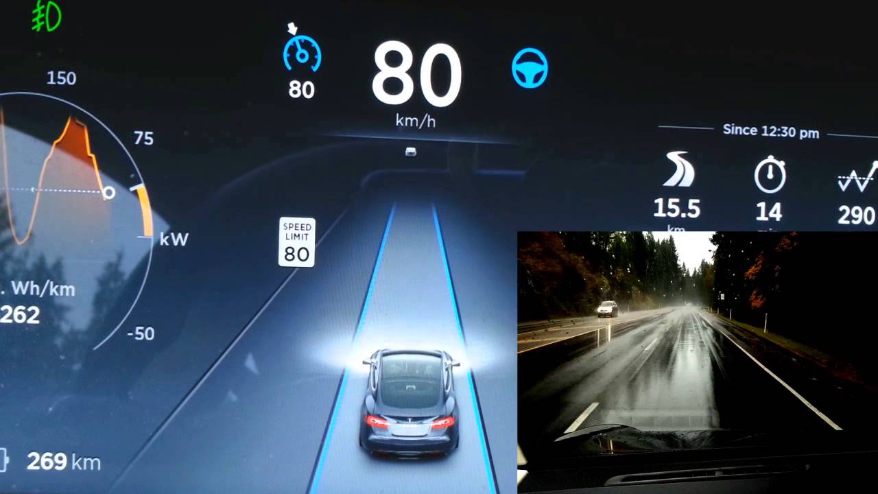 Tesla Autopilot: Keeping your hands on the wheel - YouTube