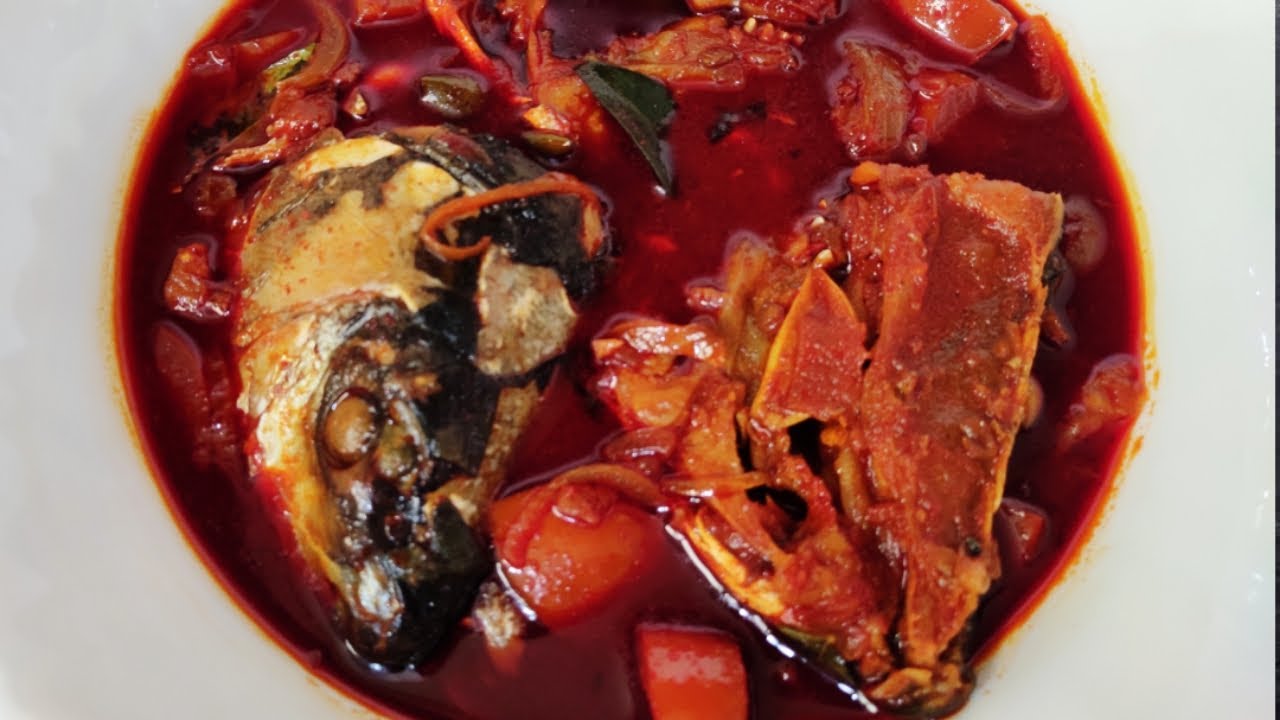 Fish Head Curry I Thala Curry I Fish Head Red Curry - YouTube