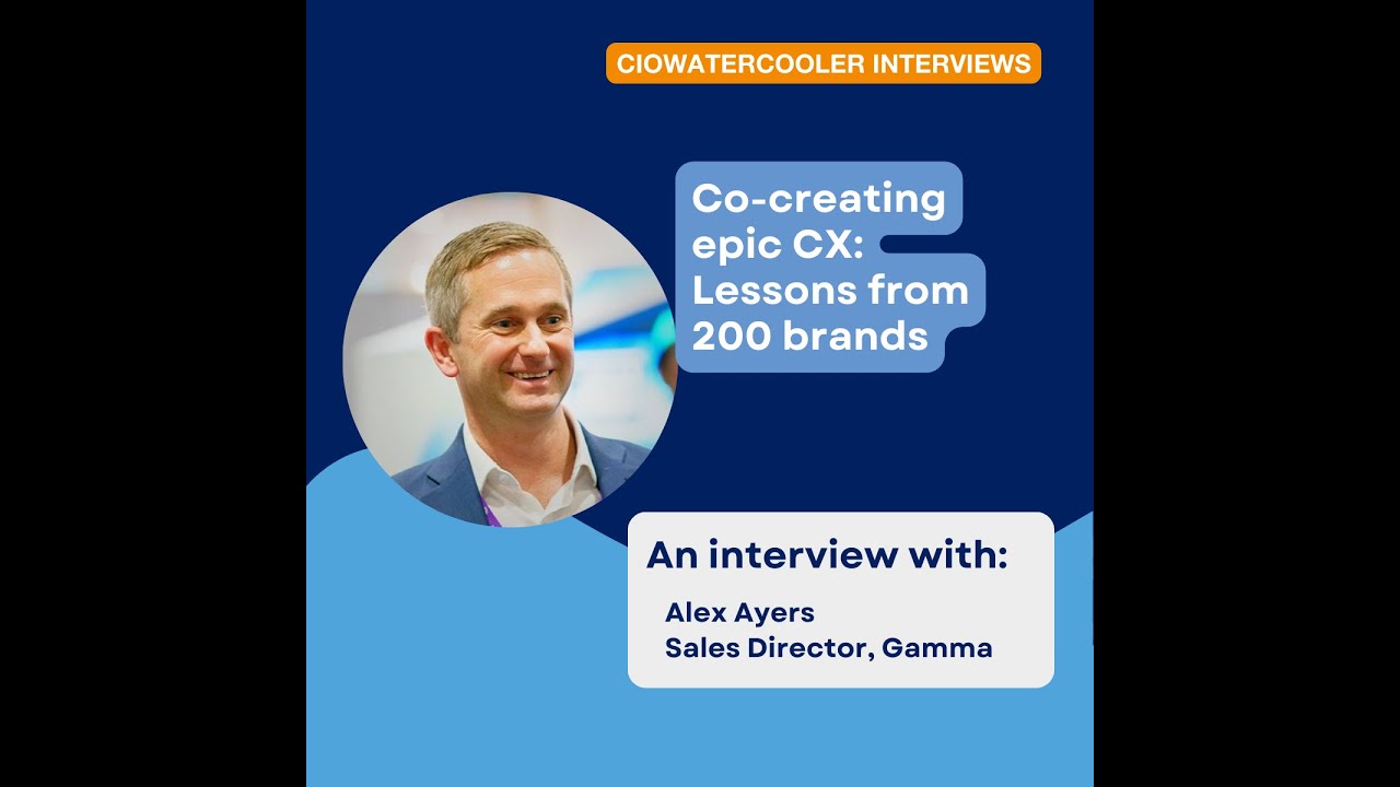 Co-creating epic CX: Lessons from 200 brands. In conversation with Alex Ayers - YouTube