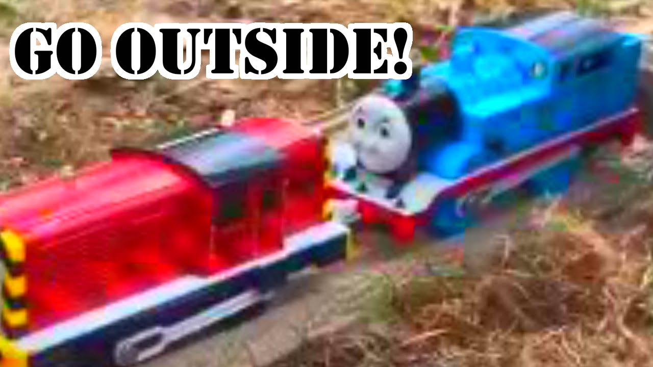 Train Spotting In The Outdoors! - YouTube