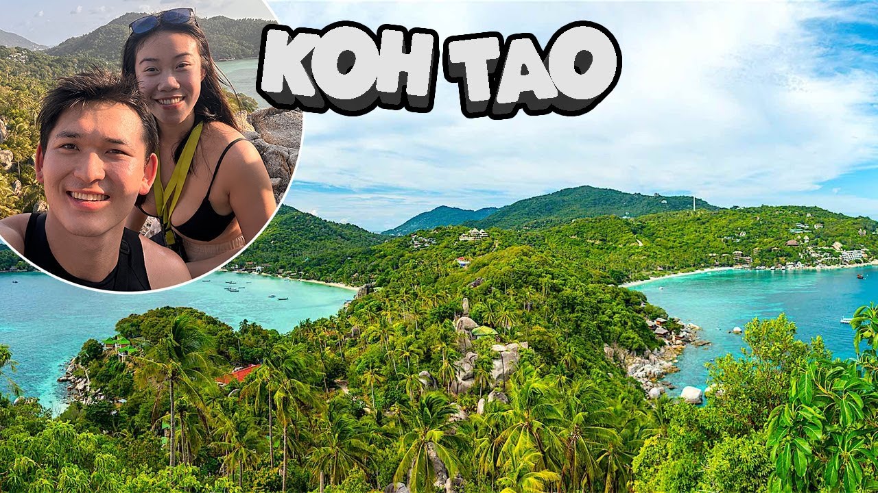 Bangkok to Koh Tao! How to Get Around Koh Tao | John Suwan Viewpoint & Freedom Beach | Thailand ...