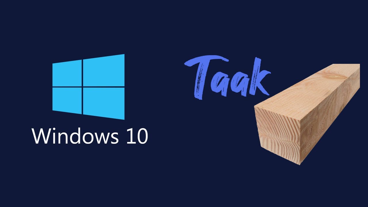 Windows 10 : De taakbalk - YouTube