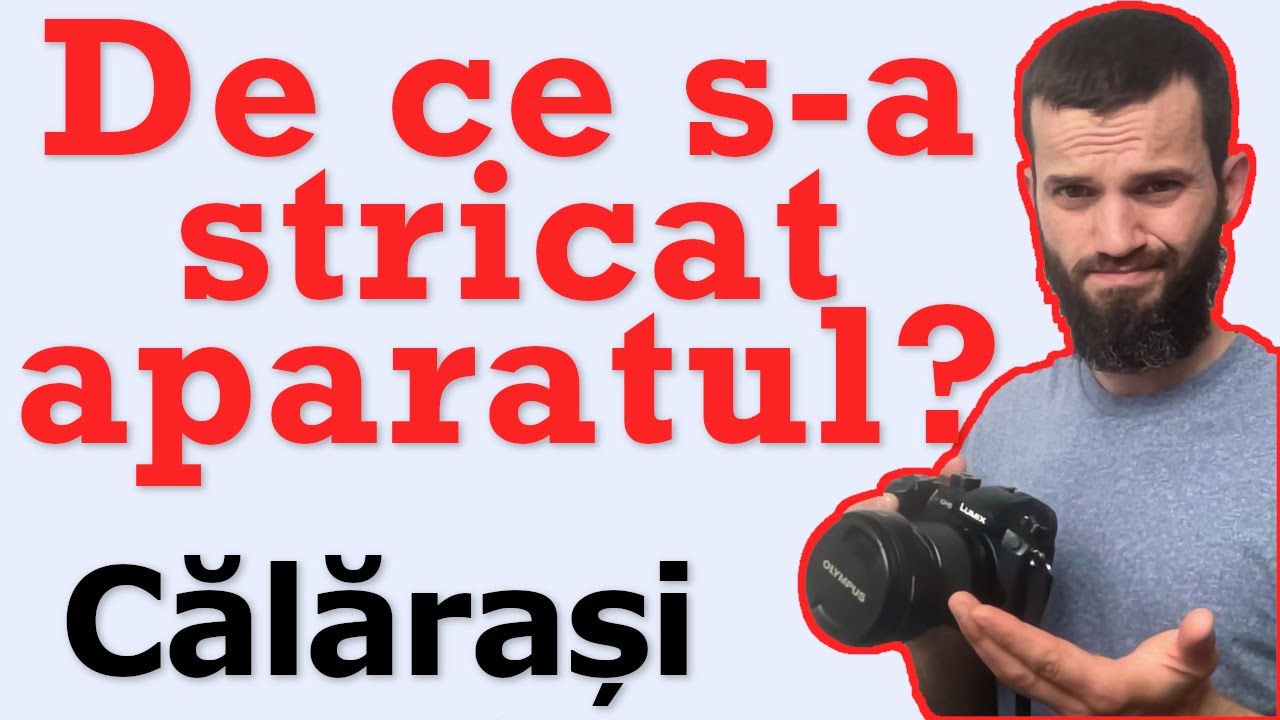 De ce s-a stricat? Lectii de invatat cand se strica aparatura - YouTube