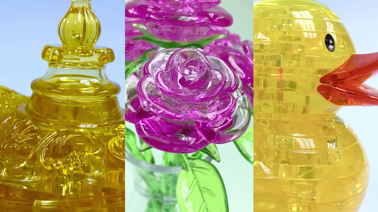 Introduction to 3D Crystal Puzzle - YouTube