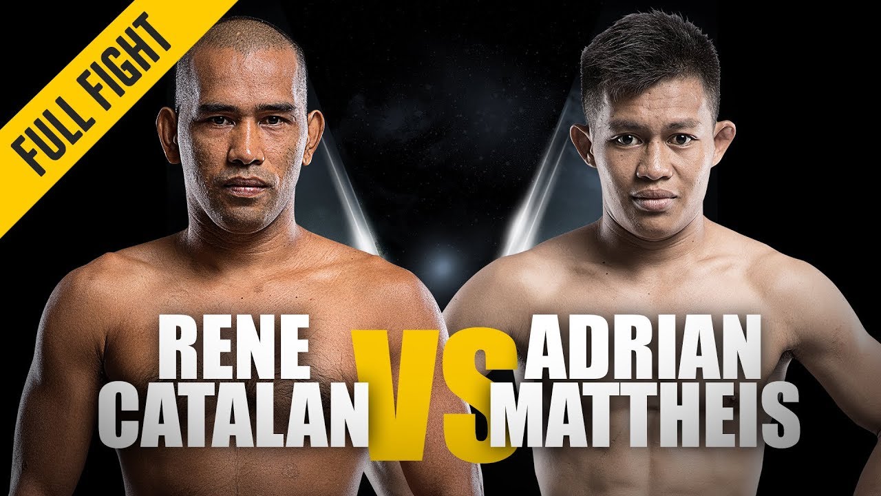ONE: Full Fight | Rene Catalan vs. Adrian Mattheis | Audacious Armbar ...
