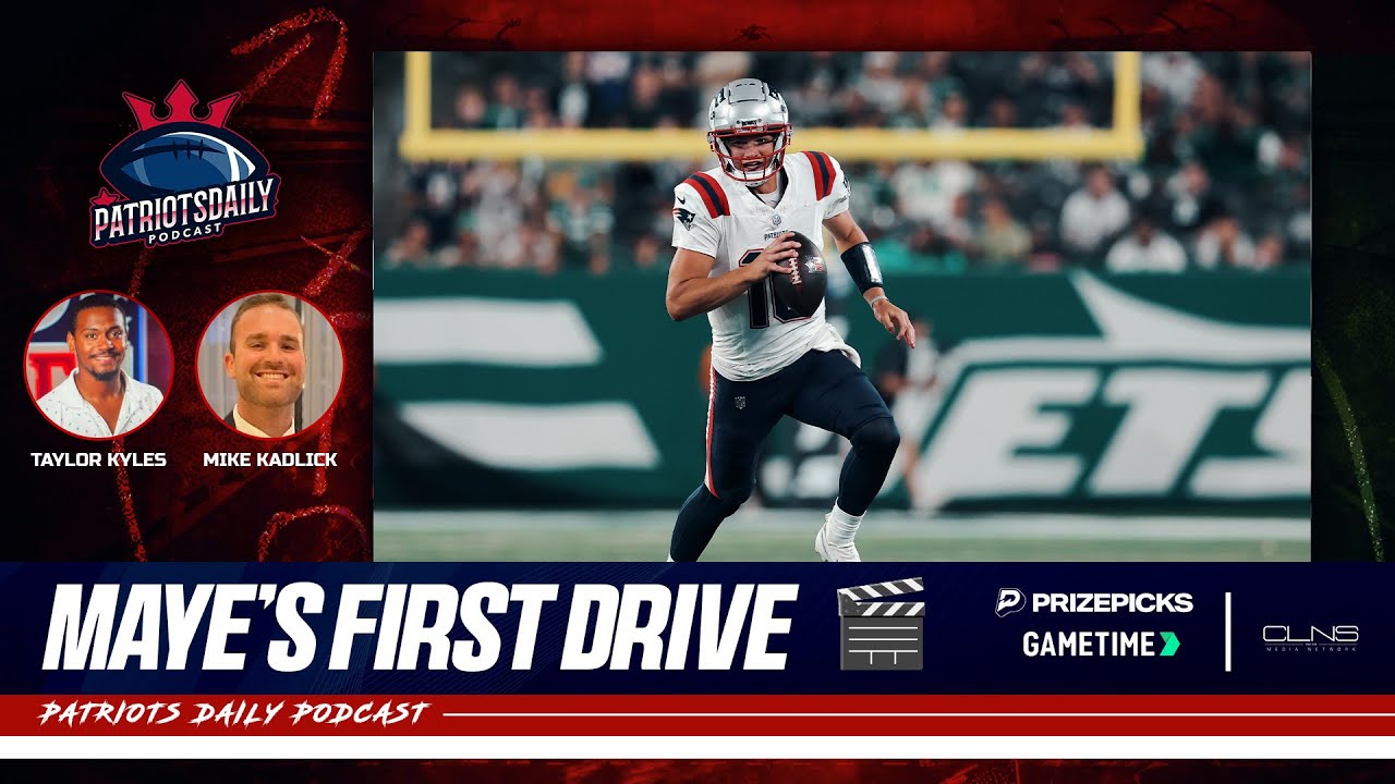FILM BREAKDOWN: Drake Maye's First NFL Drive - YouTube