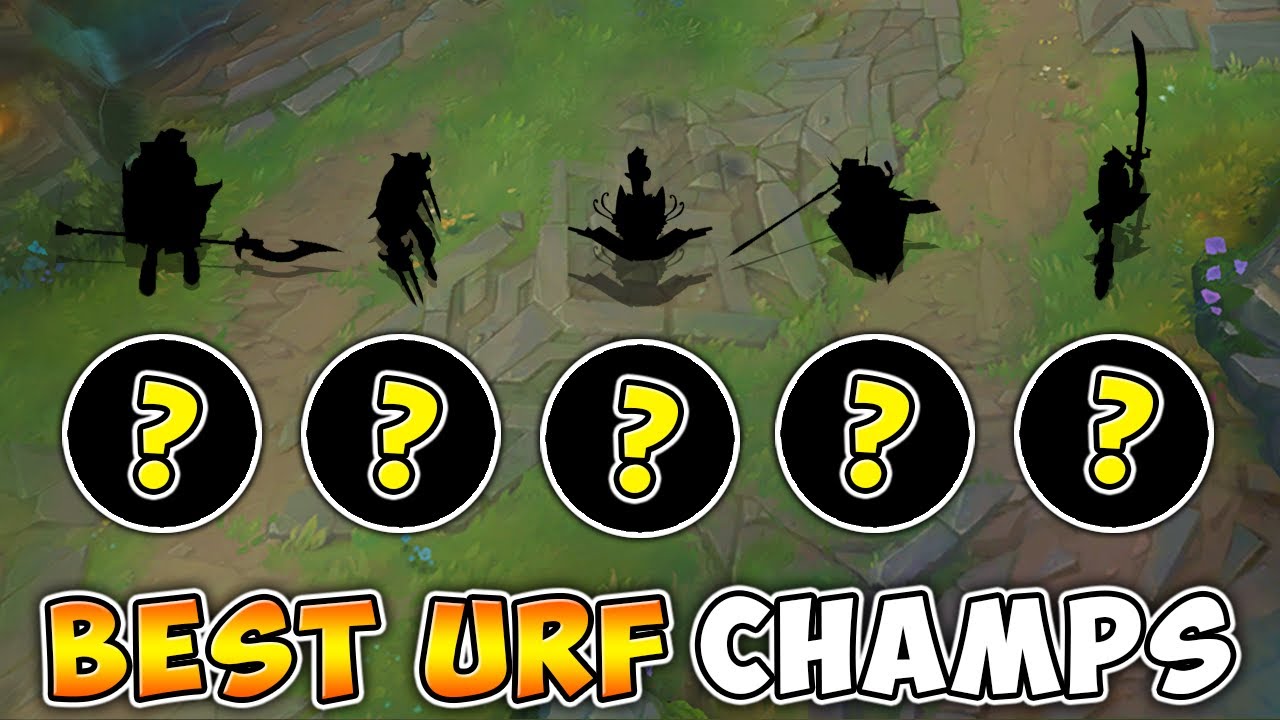 WE PLAYED THE 5 BEST URF CHAMPS ON ONE TEAM! (THIS IS NOT FAIR) - YouTube