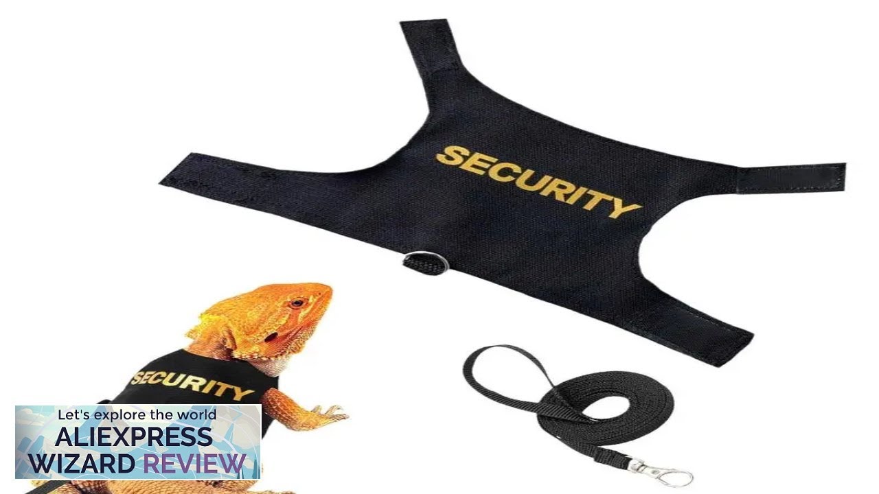 Bearded Dragon Leashes Adjustable Comfortable Leopard Gecko Leashes ...