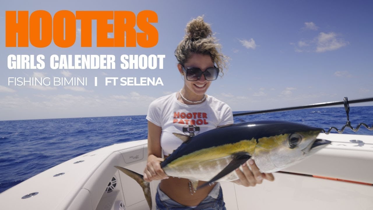 Hooter's Calendar Shoot and Fishing Adventure in Bimini! Featuring ...
