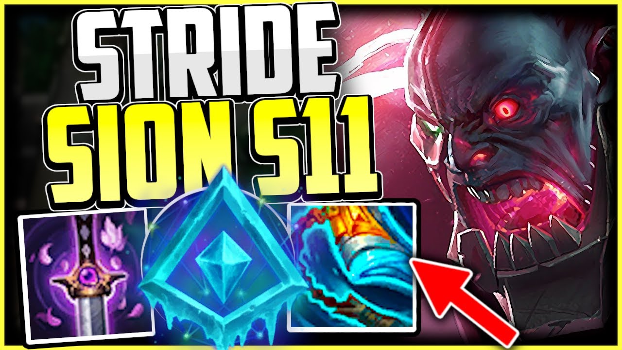 STRIDE BREAKER SION PERMA SLOWS! | Sion Jungle Guide Best Build/Runes ...