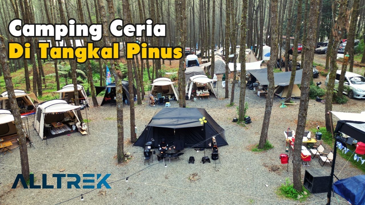 Camping Ceria di Tangkal Pinus, Cikole | Kampung Terbuka Akhir Tahun ...