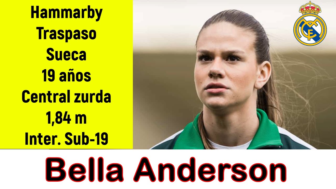 🟥BELLA ANDERSON: A PUNTO DE CERRARSE EL FICHAJE 🟥SUECA, CENTRAL ZURDA ...