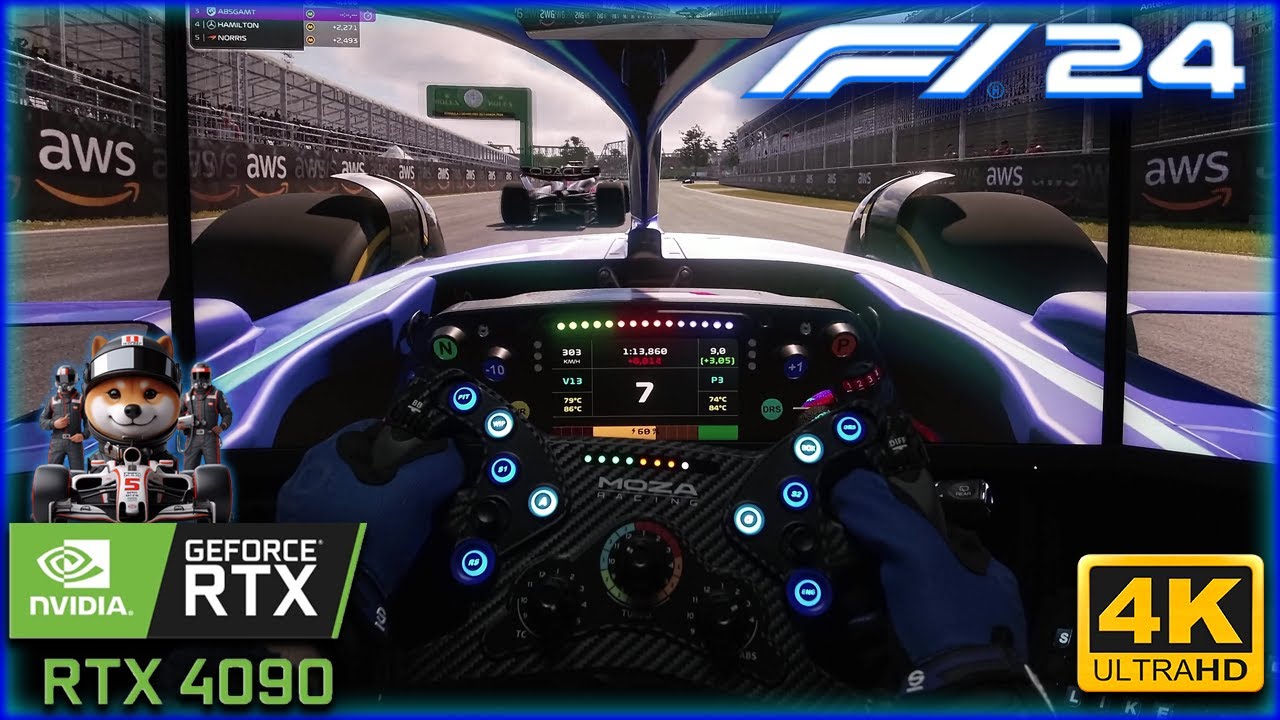 🔵 Aguantando AL LIMITE 🏎️💨 | F1 24 | FOV | RTX 4090 | 4K - YouTube