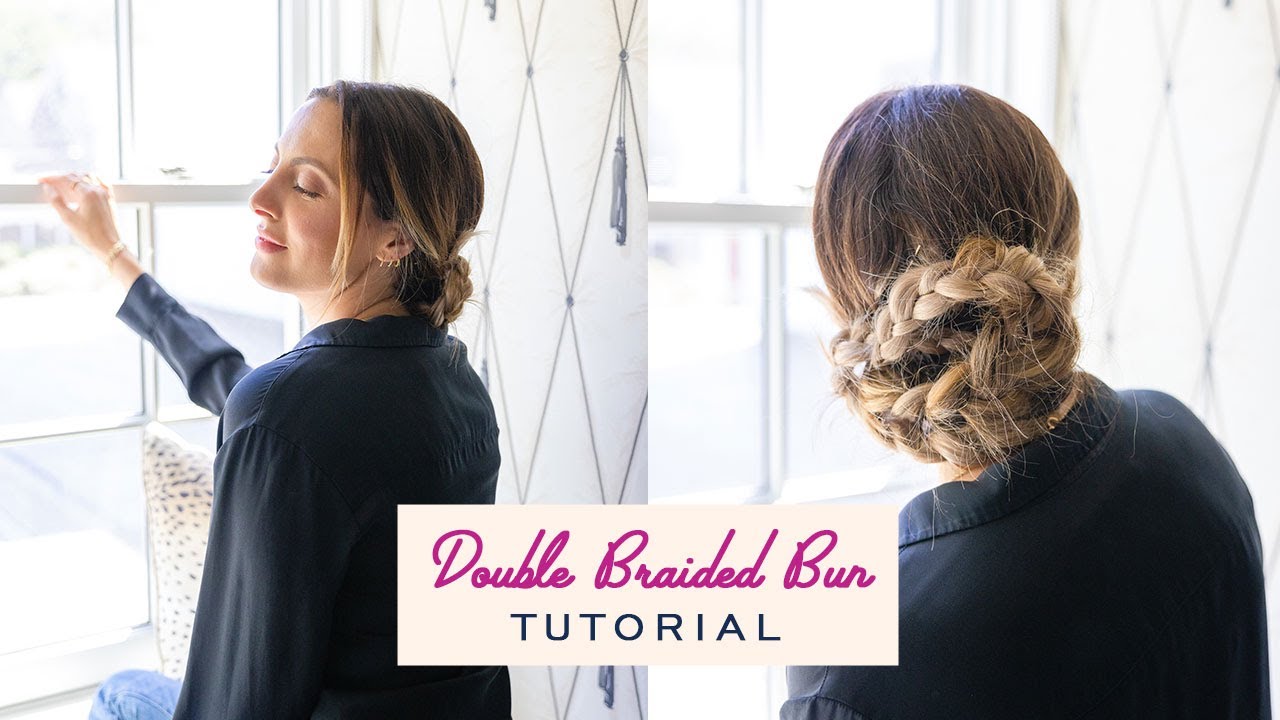 Double Braided Bun Tutorial - YouTube