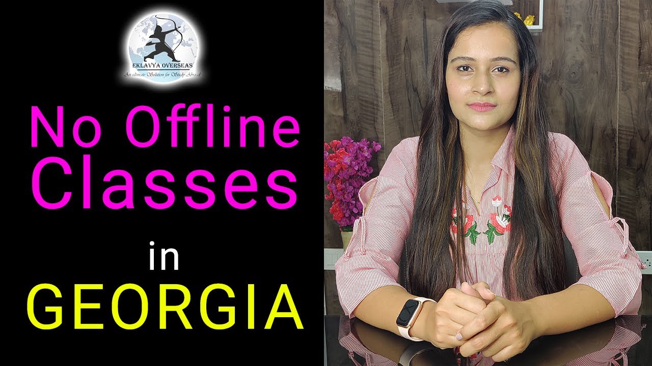 Georgia offers "NO OFFLINE CLASSES" in 2021 - YouTube