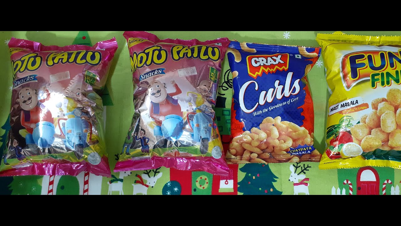 Motu Patlu | Crax Curls | Fun time |Snacks Chatpate | Snacks Masala ...