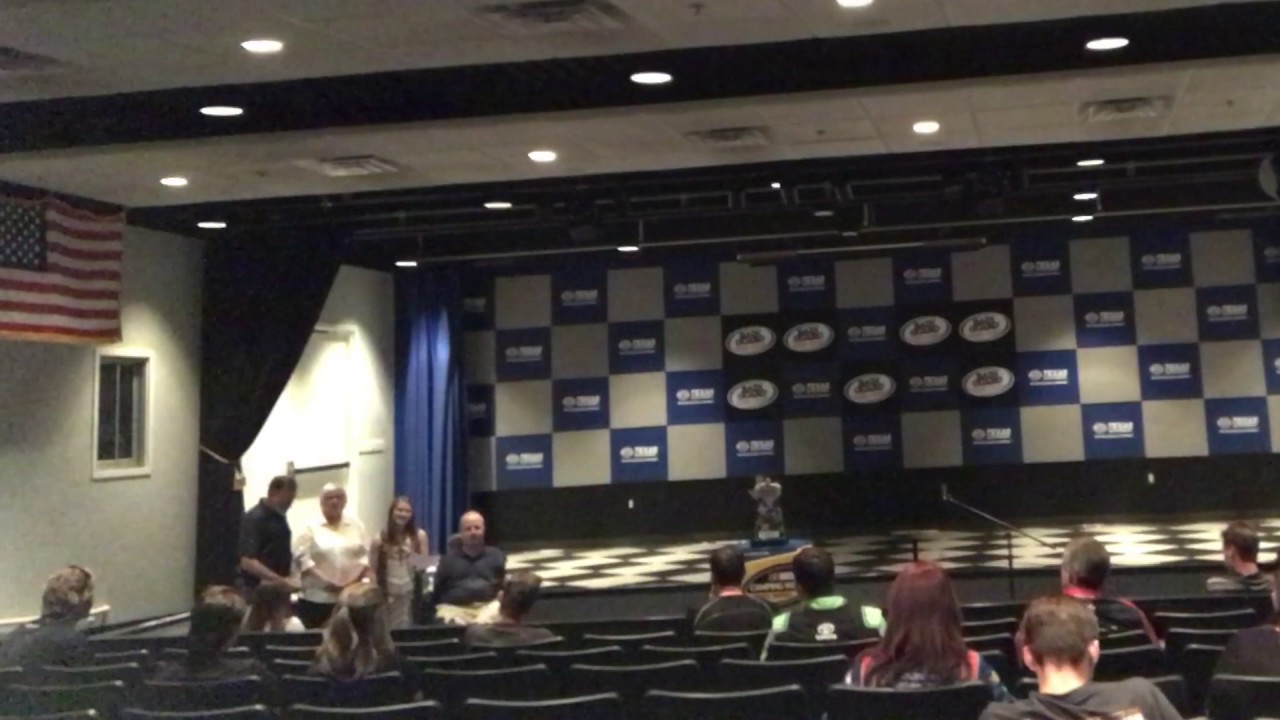 LCC Praise Team Sings at NASCAR Truck Series Chapel - June 2017 - YouTube