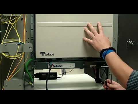 Tellabs Optical LAN 1150E OLT Installation (Part 1) - YouTube