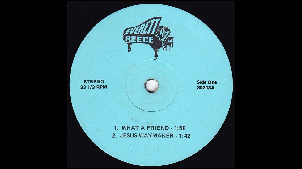 Everett Reece - Jesus Waymaker [1970s Christian Piano Instrumental ...