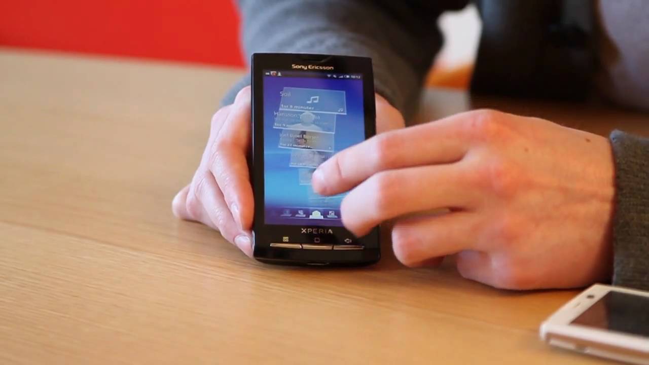 Katshing testar Sony Ericsson X10, test 2 - YouTube