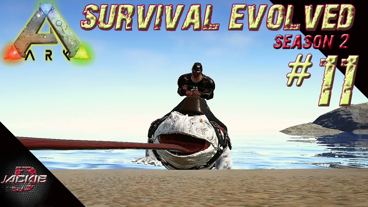 ARK: Survival Evolved - TAMING A BEELZEBUFO/FROG TAMING!! - S2 Ep11 ...