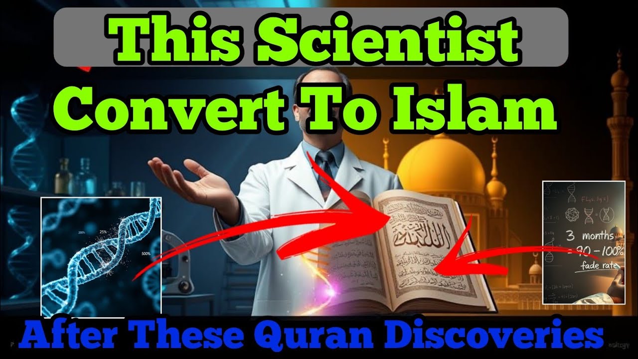 Jewish Scientists Find Truth In The Quran And Convert To Islam #Quran # ...
