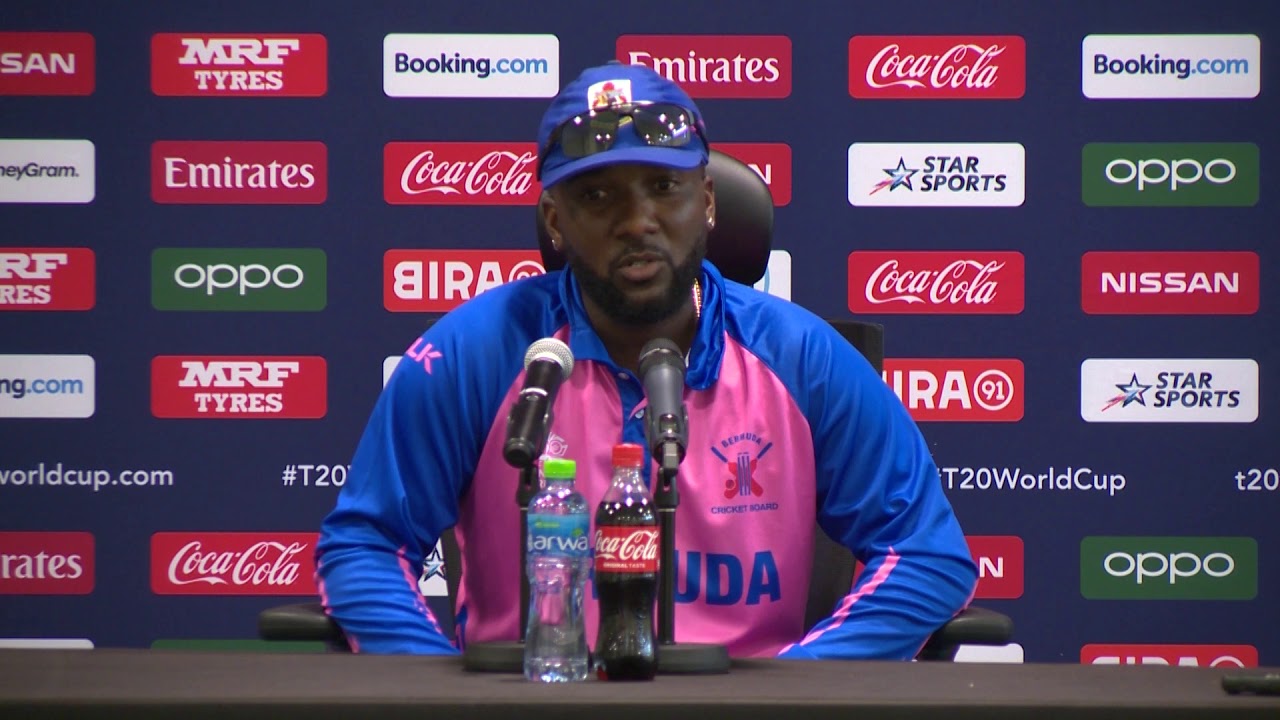Rodney Trott Bermuda speaks after Netherlands won by 92 runs ICC T20 ...