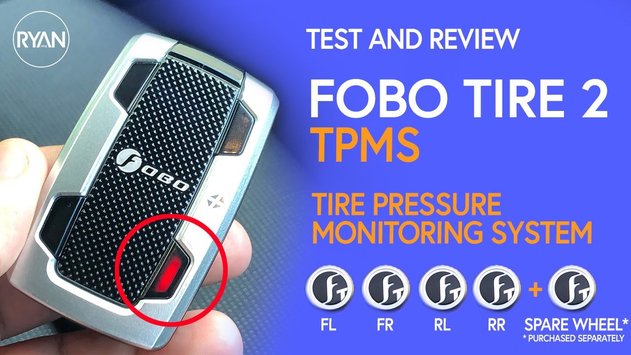 FOBO Tire 2 TPMS - Tire-Pressure Monitoring System REVIEW - FAST & EASY ...