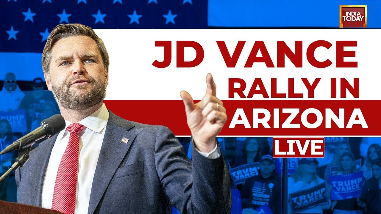 LIVE: JD Vance Peoria Rally | JD Vance Arizona Speech | Trump-Vance ...