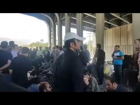 Iranian Labor Protest-HEPCO workers holding a demonstration - YouTube