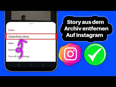 So entarchivieren Sie eine Instagram-Story vor Ablauf von 24 Stunden (2025)