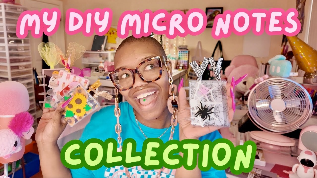 Check out my DIY Micro Notes Collection!!! - YouTube