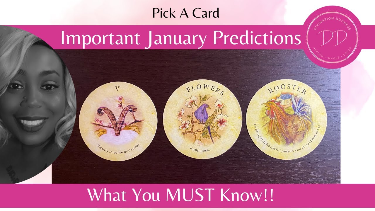 Pick a Card - Important January Predictions (Timeless For Any Year ...
