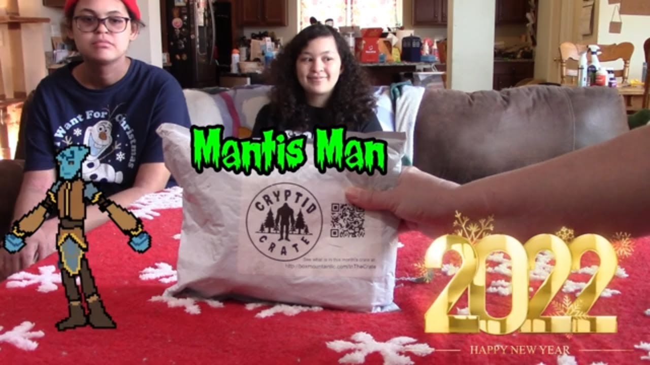 Cryptid Crate ( Mantis Man) January 2022 👽 - YouTube