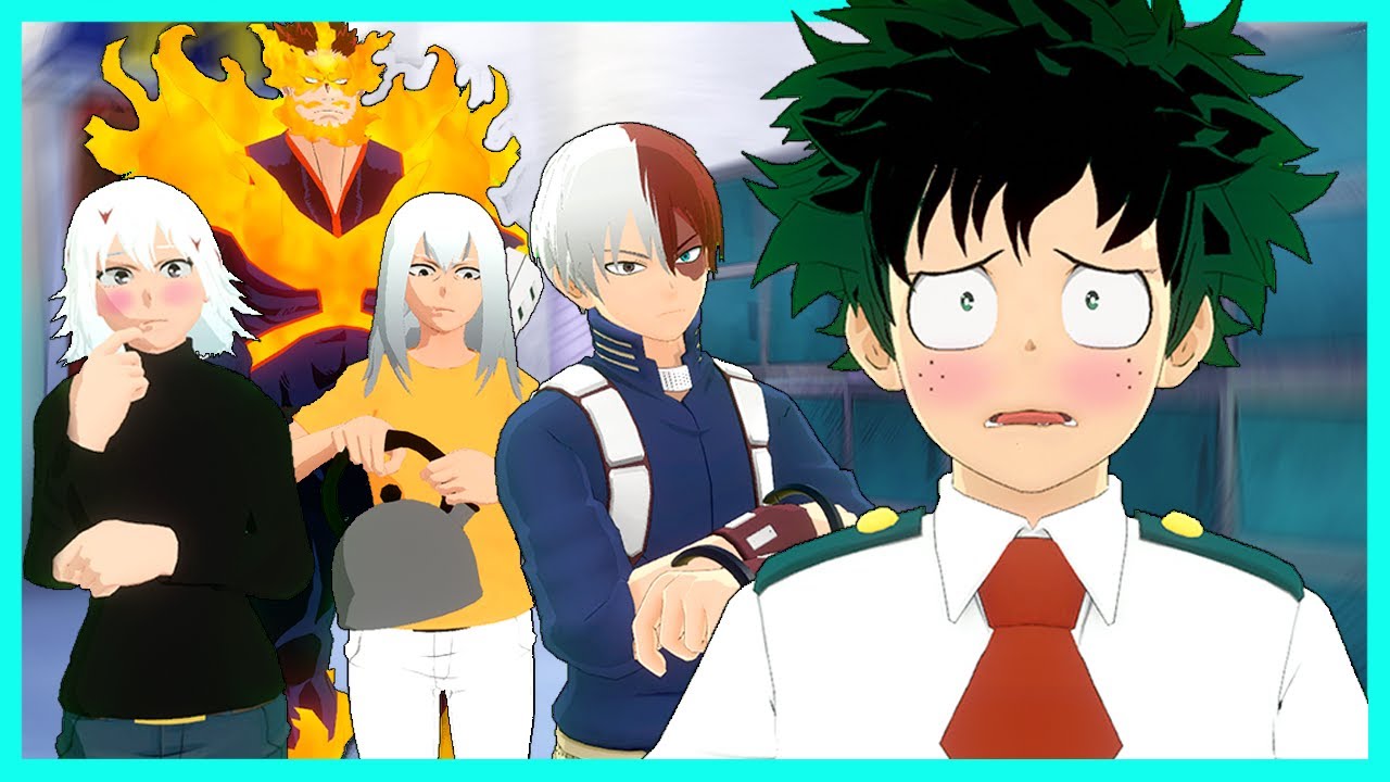 Deku Meets Todoroki's FAMILY! (MHA VR) - YouTube